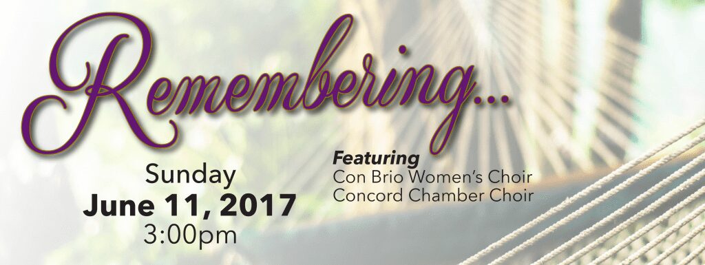 Remembering banner-01 – Columbia Choirs of Metropolitan Seattle